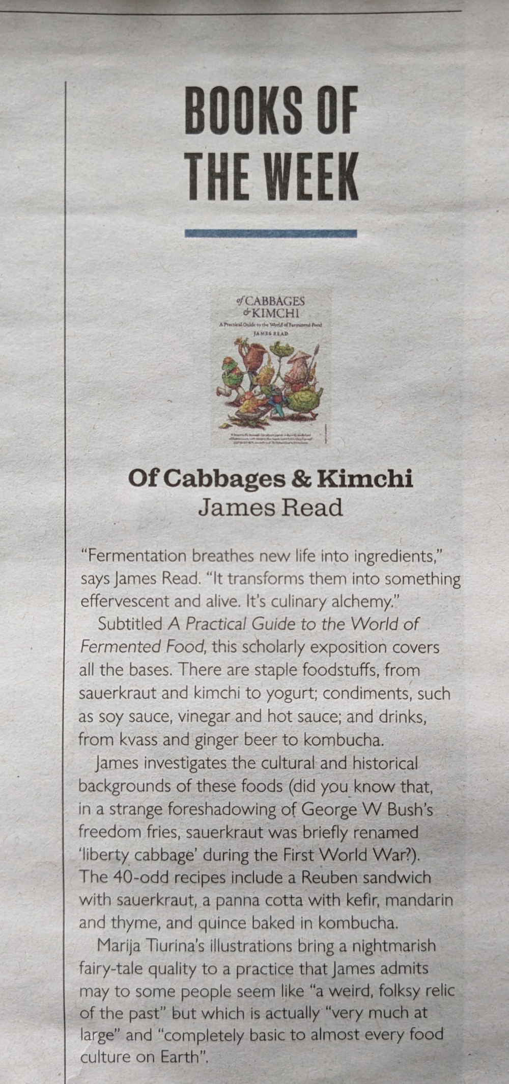 Of Cabbages and Kimchi